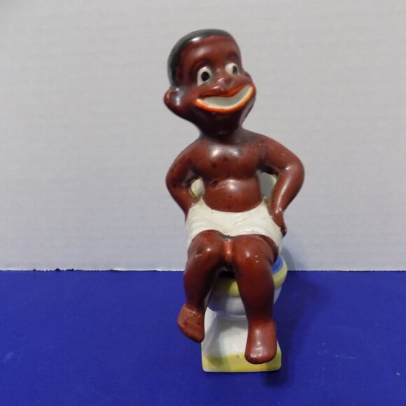 Vintage Black American Boy Salt & Pepper Shakers | Kitchen | Vintage ...